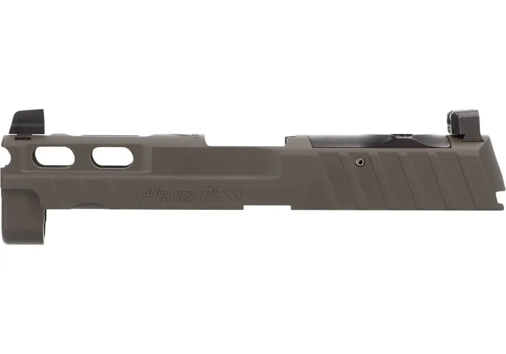 P229 PRO-CUT SLIDE ASSEMBLY, OPTIC READY, LEGION GREY, SIG SAUER ...