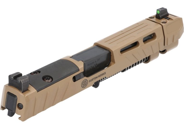 P320 SPECTRE COMP COYOTE BROWN COMPLETE SLIDE ASSEMBLY, 9MM – Desert ...
