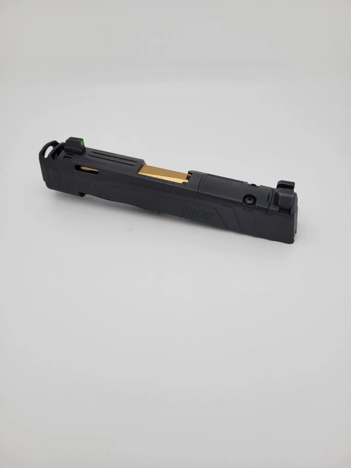 P365X, 3.1″, 9MM SPECTRE COMP SLIDE ASSEMBLY, INTEGRATED COMP – BLACK W ...