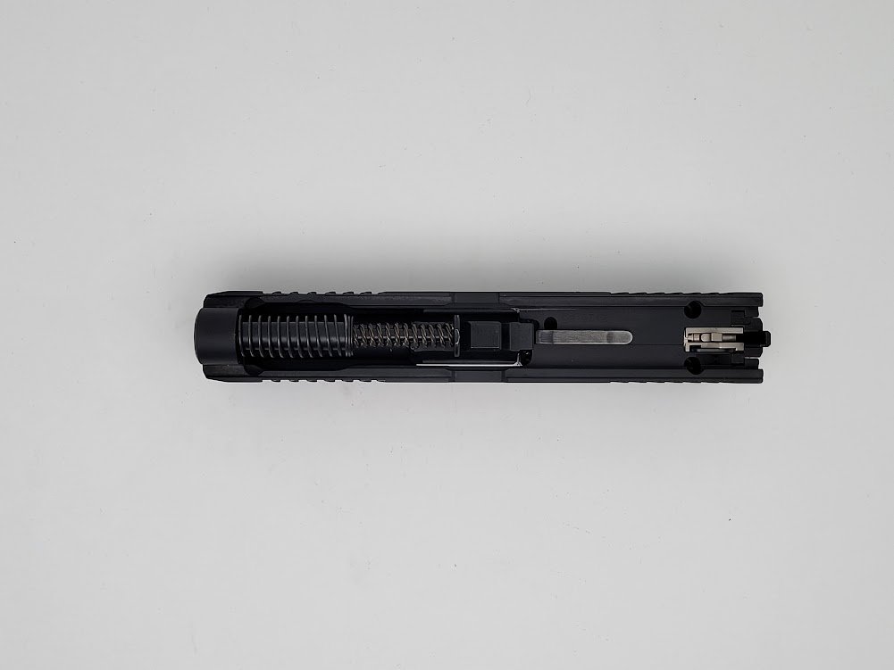 P320 X-CARRY SUPPRESSOR HEIGHT NIGHT SIGHT WITH OPTIC PLATE, BARREL AND ...